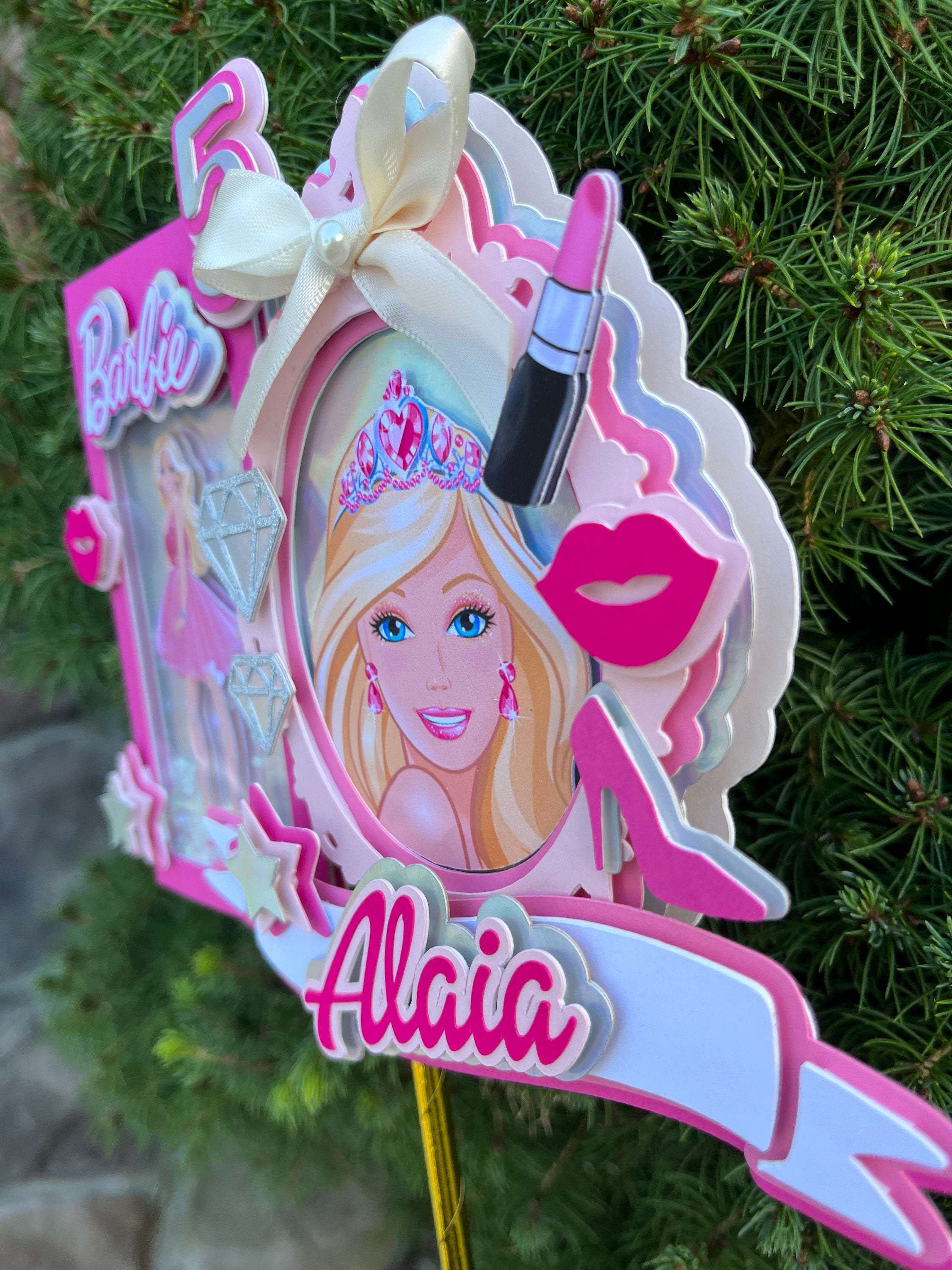 Barbie Cake topper – KariCreativeParty