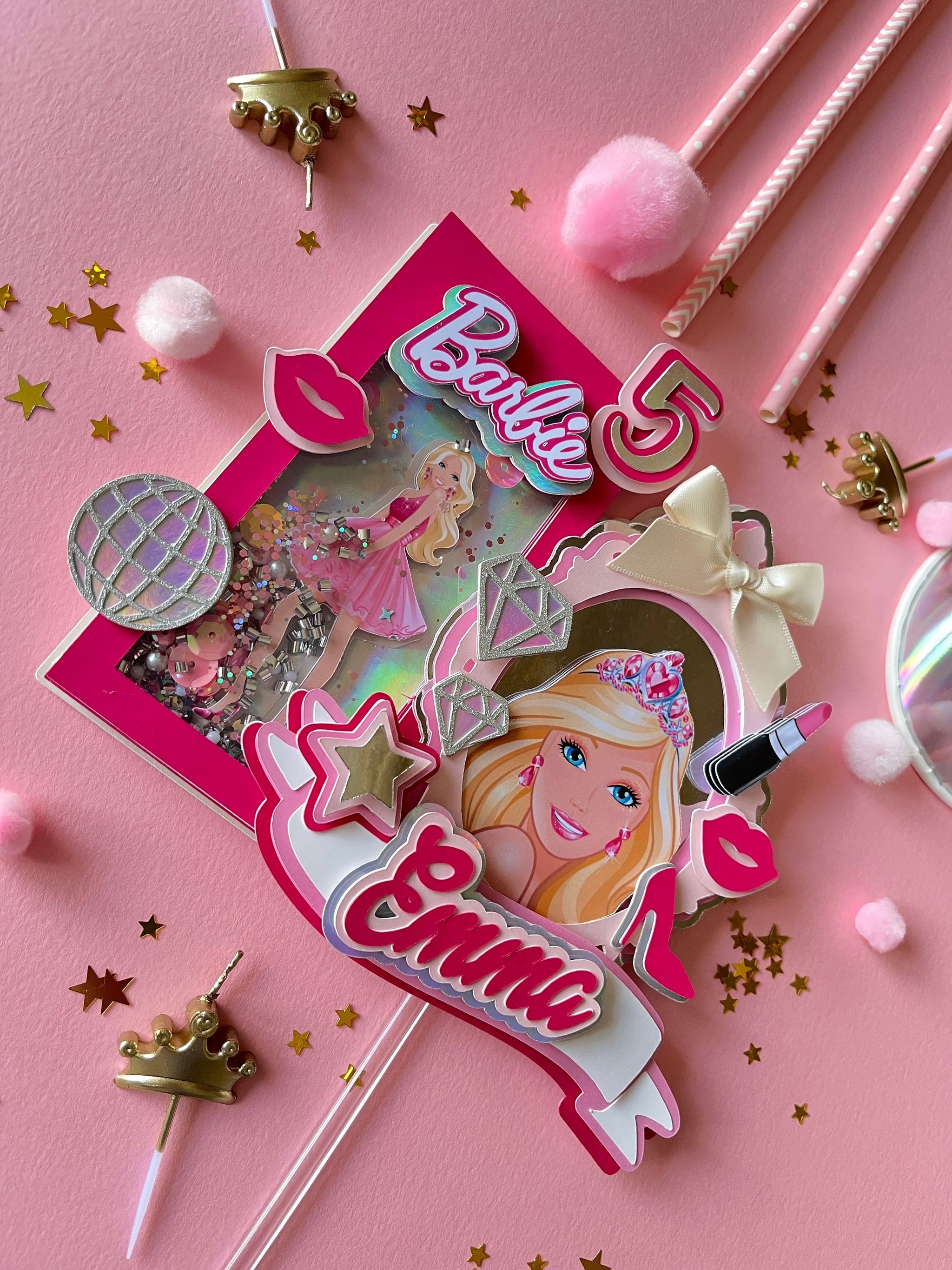 Barbie Cake topper – KariCreativeParty